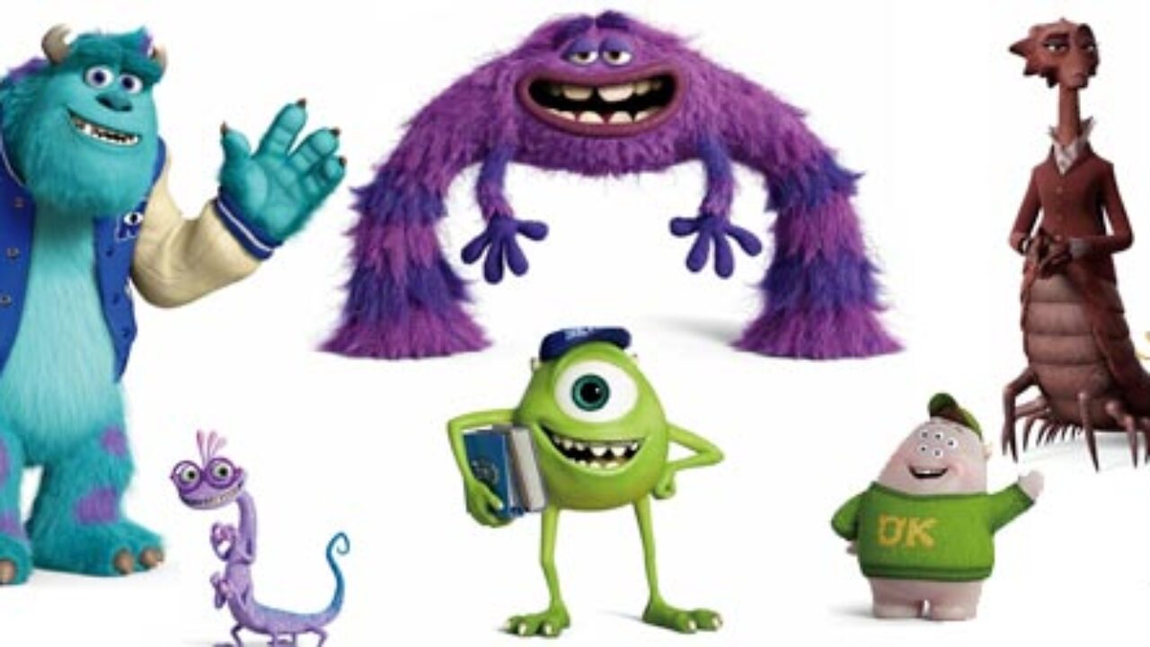 Tutti I Personaggi Di Monsters University Monsters University | The