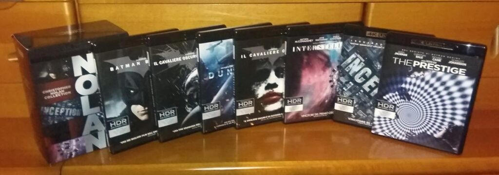 Recensione Christopher Nolan Collection 4k: sette film di Nolan in UHD ...